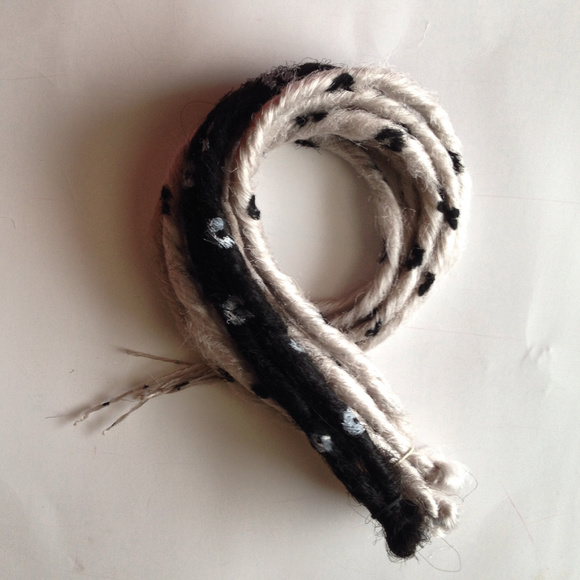 Damnation Hair | Accessories | Leopard Print Hair Extension Dreads ...